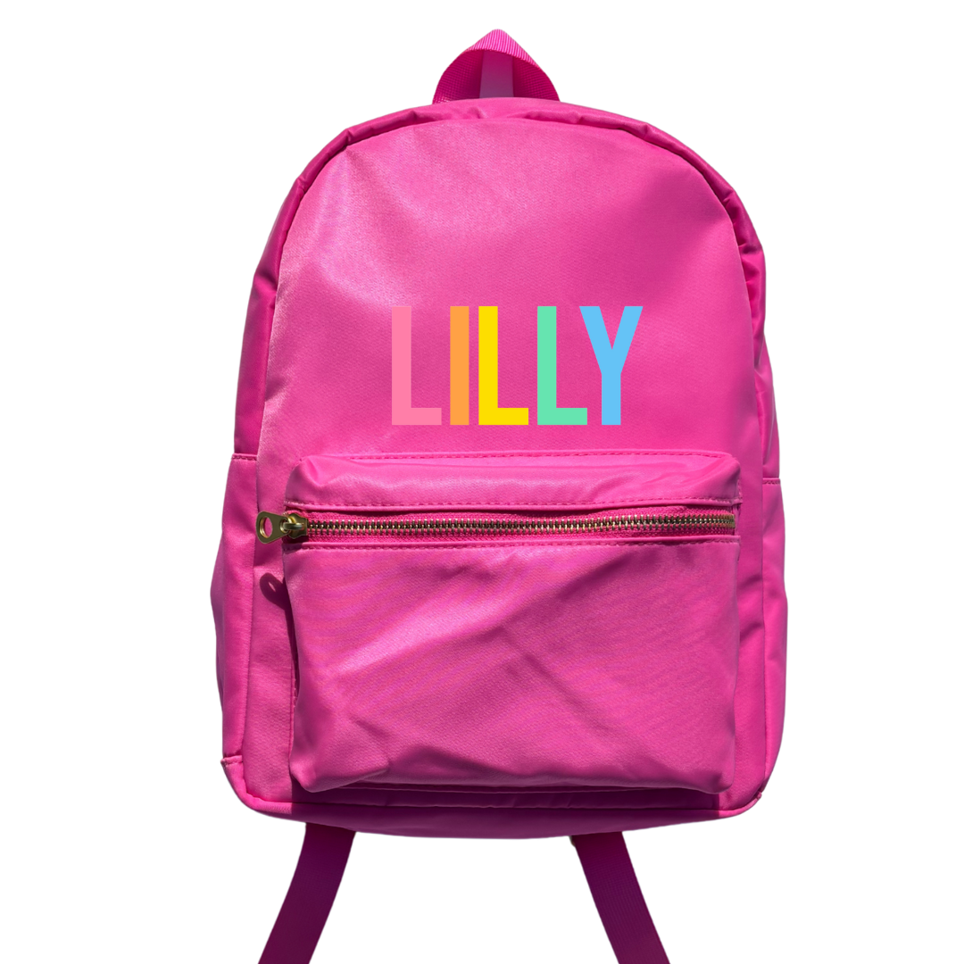 HOT PINK 'LUXE' BACKPACK – KSPRINKLES